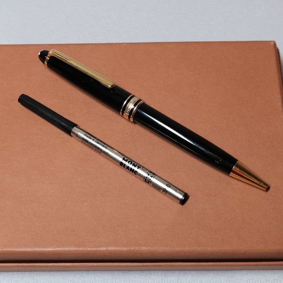 Montblanc | Office | Montblanc Meisterstuck Classique 4k Goldcoated ...